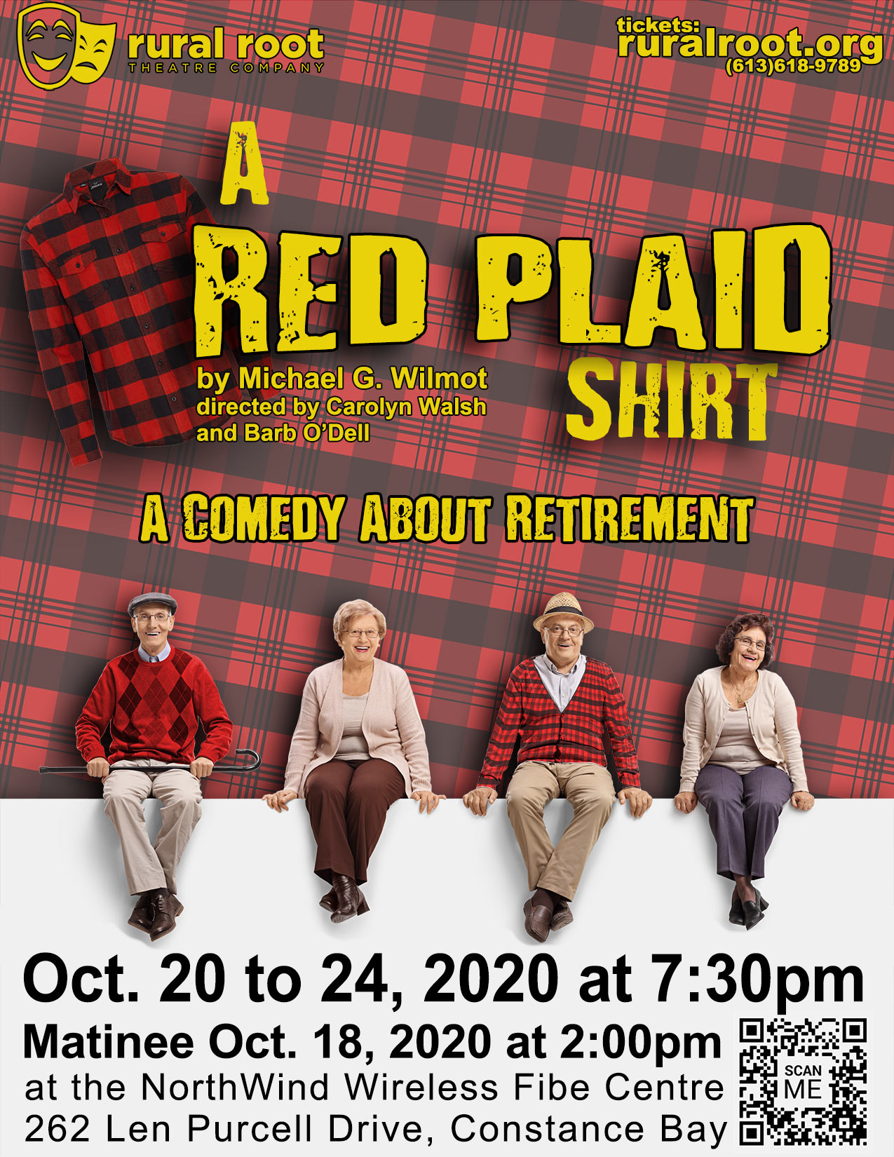 red-plaid-shirt-poster - The Rural Root Theatre Company
